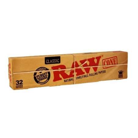 Raw Classic Conos King Size | Caja de 32