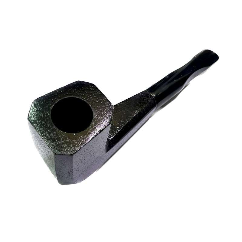 Pipe en bois noir de 15 cm