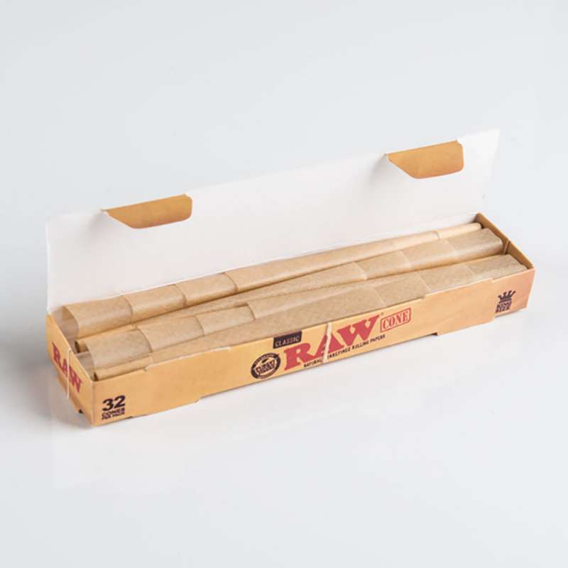 Raw Classic Conos King Size | Caja de 32
