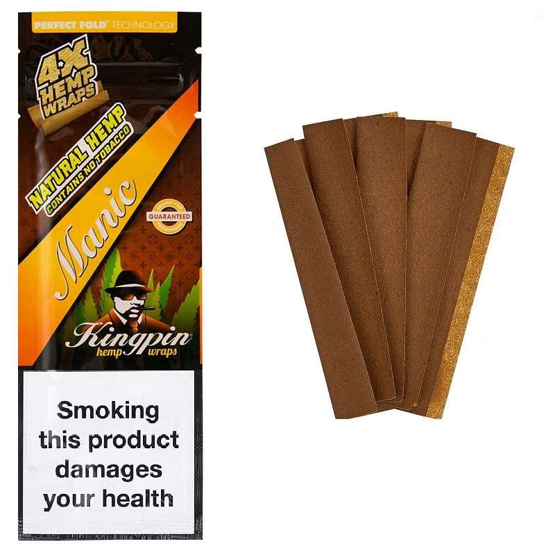 KingPin Hemp Wrap 25 x 4 | Manic